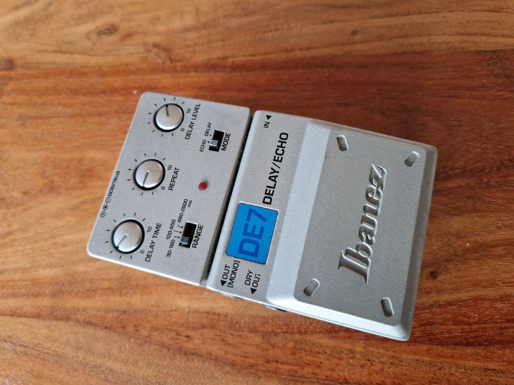 Ibanez Delay / Echo DE7 (Gebraucht) in Zwillikon für CHF 89 – mit Lieferung auf Ricardo kaufen