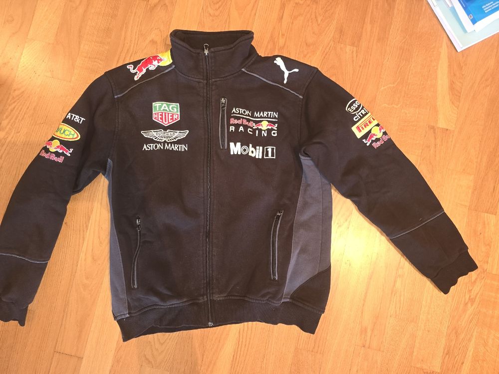 Red Bull Racing F1 Team Jacket Puma XL Black Grey (D'occasion) à St ...
