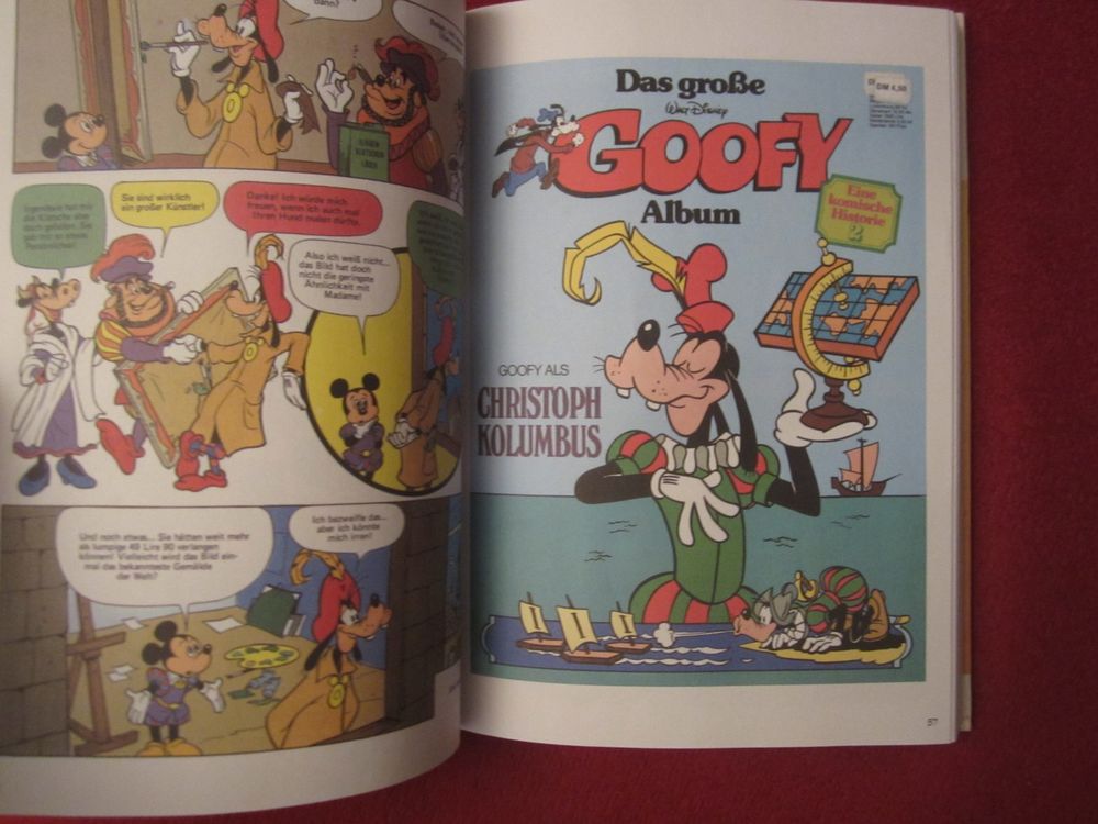 DISNEY-GOOFY BAND MIT 5 X STORY VON DAS GROSE GOOFY ALBUM (Gebraucht ...