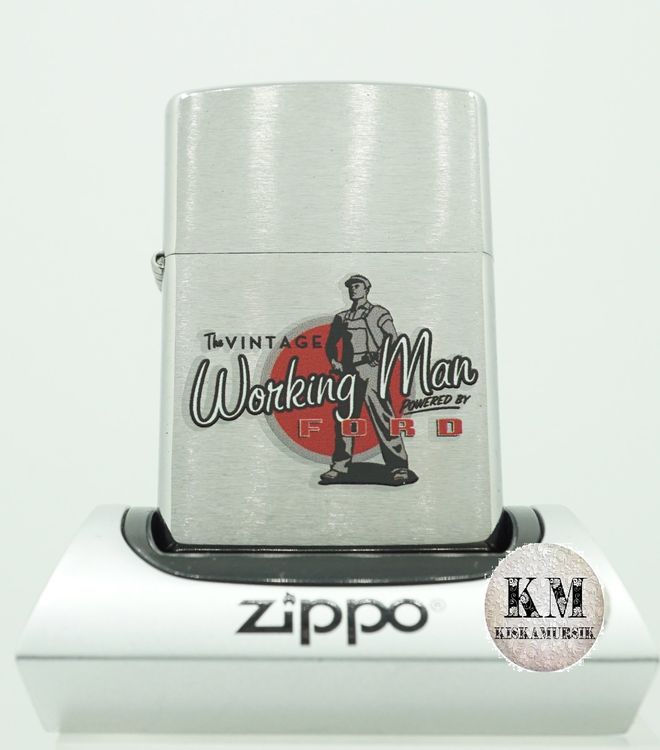 ZIPPO® FORD - WORKING MAN - PRINT - 2011- UNGEZÜNDET | Kaufen auf Ricardo