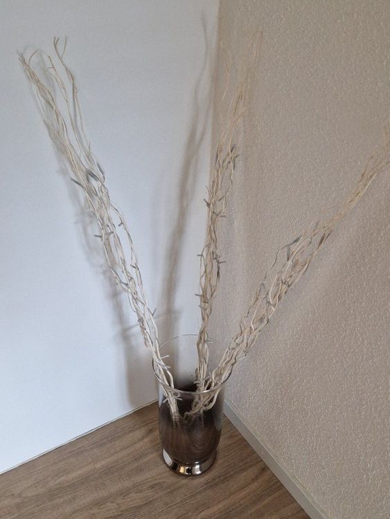 Dekorative Zweige mit Beleuchtung und Gefäss (Gebraucht) in Buchs SG ...