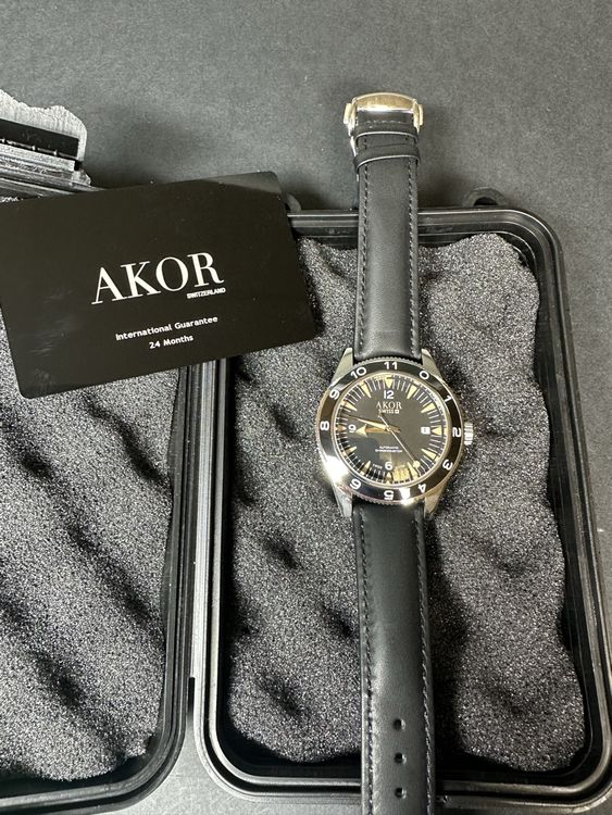 AKOR Ws Explorer Montre Swiss Made Automatique Neuf Full Set (Neu und ...