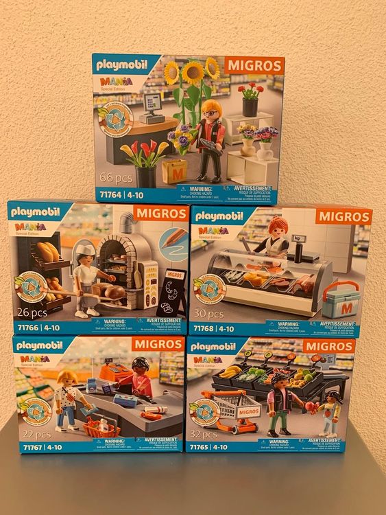 Playmobil Mania Sets (Neu und originalverpackt) in Duebendorf für CHF 50 – mit Lieferung auf ...