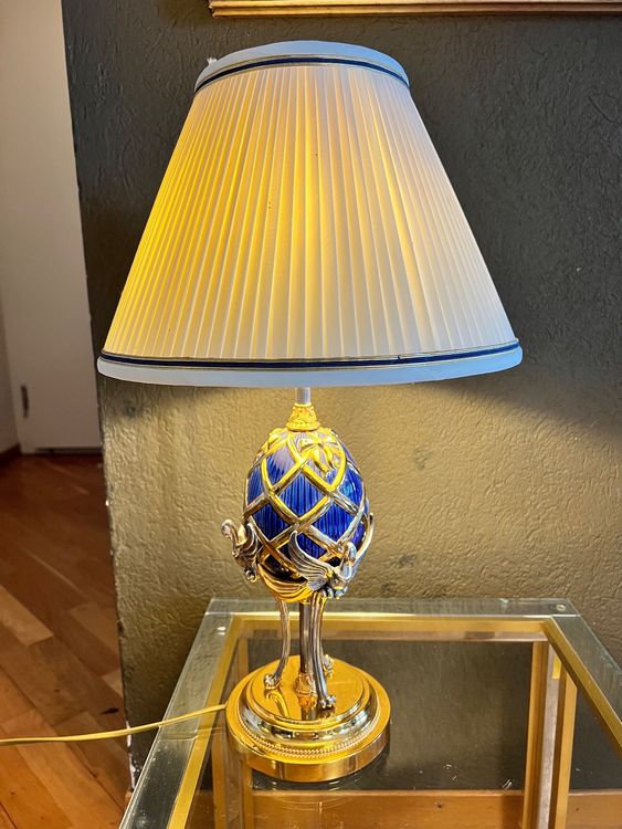 Tischlampe "The Faberge Imperial Egg Lamp" | Kaufen auf Ricardo