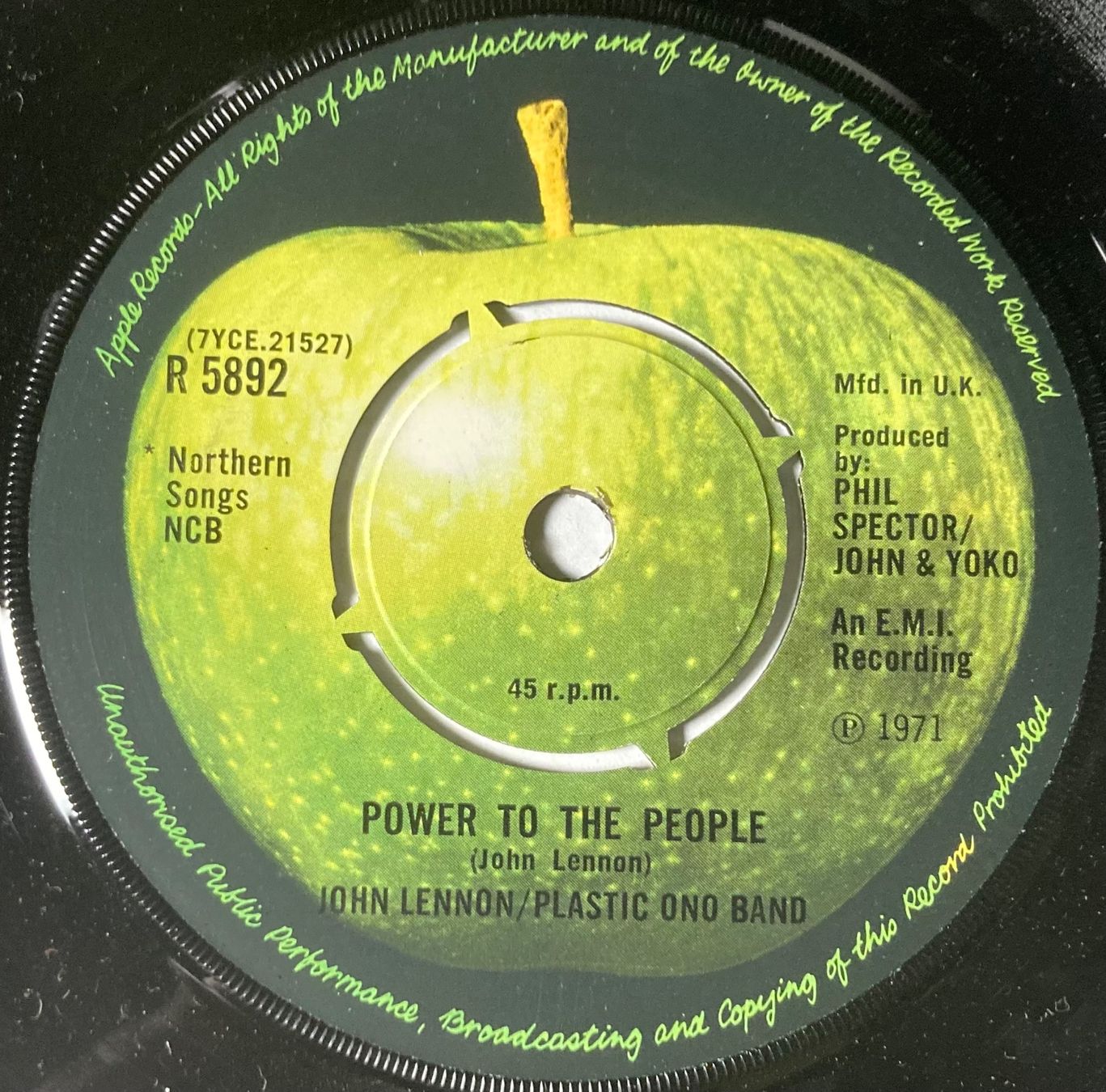 JOHN LENNON / YOKO ONO, PLASTIC ONO BAND - POWER TO THE PEOP (D ...