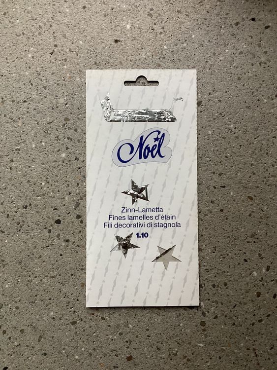 Zinn-Lametta, Stanniol (Neu und originalverpackt) in Untersiggenthal ...