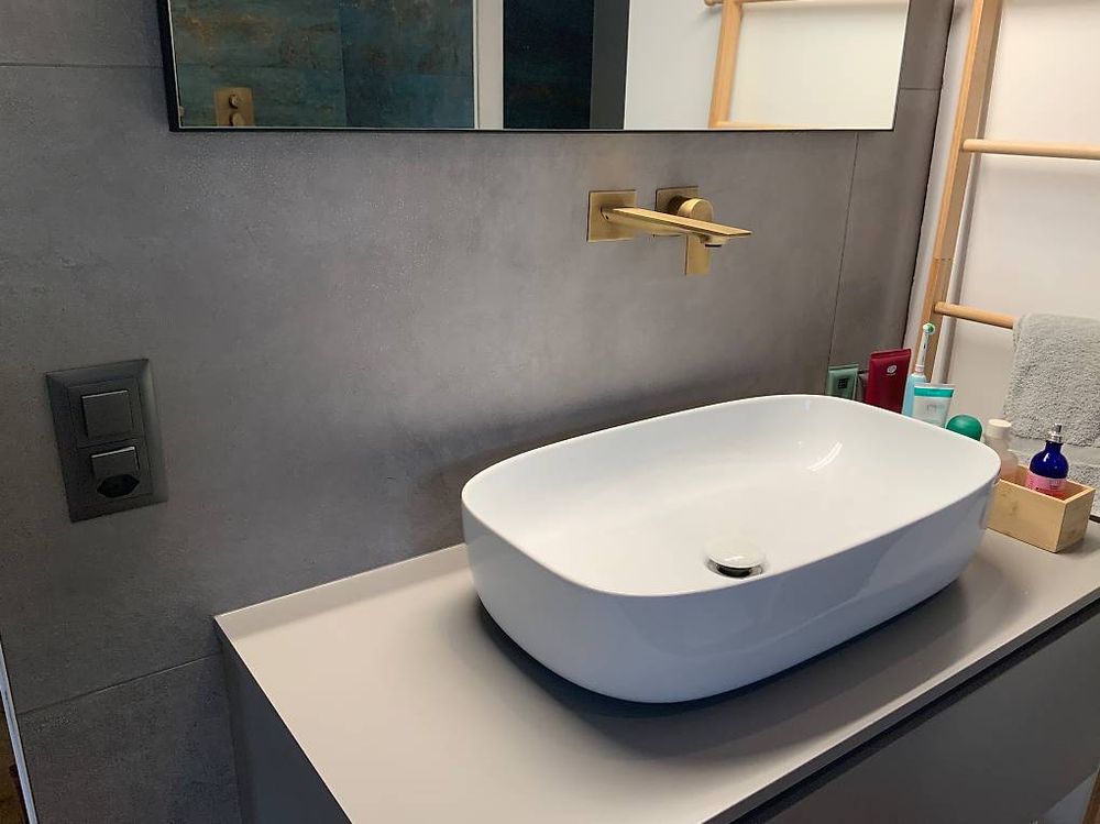 Carrelage béton ciré gris Del Conca Timeline" 60x120 (Neuf avec ...