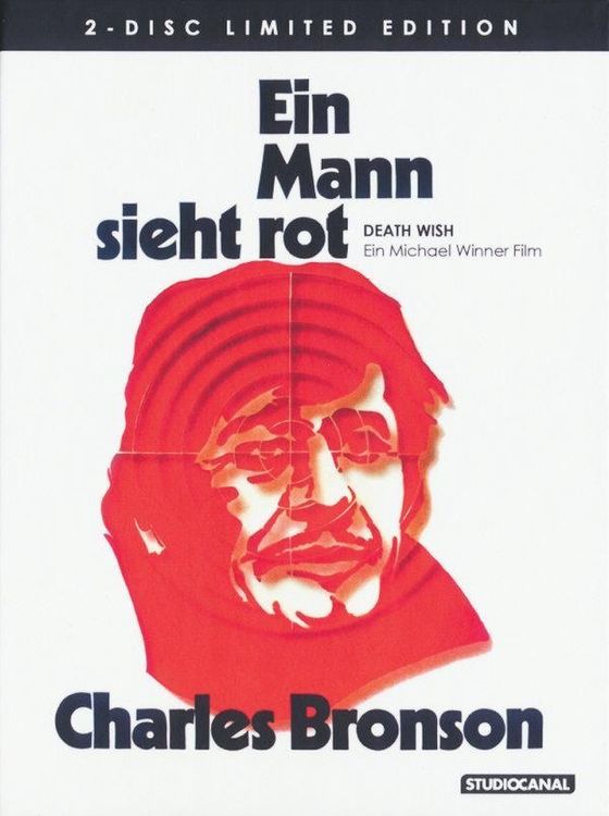 Ein Mann sieht rot (1974) Uncut, Mediabook, Blu Ray & DVD (Neu und ...