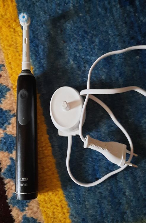 Braun Handstück elektrische Zahnbürste schwarz / Typ 3772 (Gebraucht ...