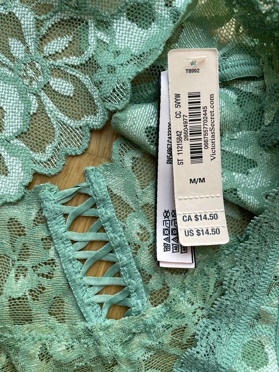 Victoria’s Secret Lace Up Thong M NEW (Neu und originalverpackt) in ...