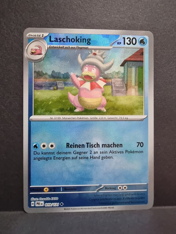 Pokémon Laschoking 019/131 Pokeball Prismatische🇩🇪 (Neu (gemäss ...