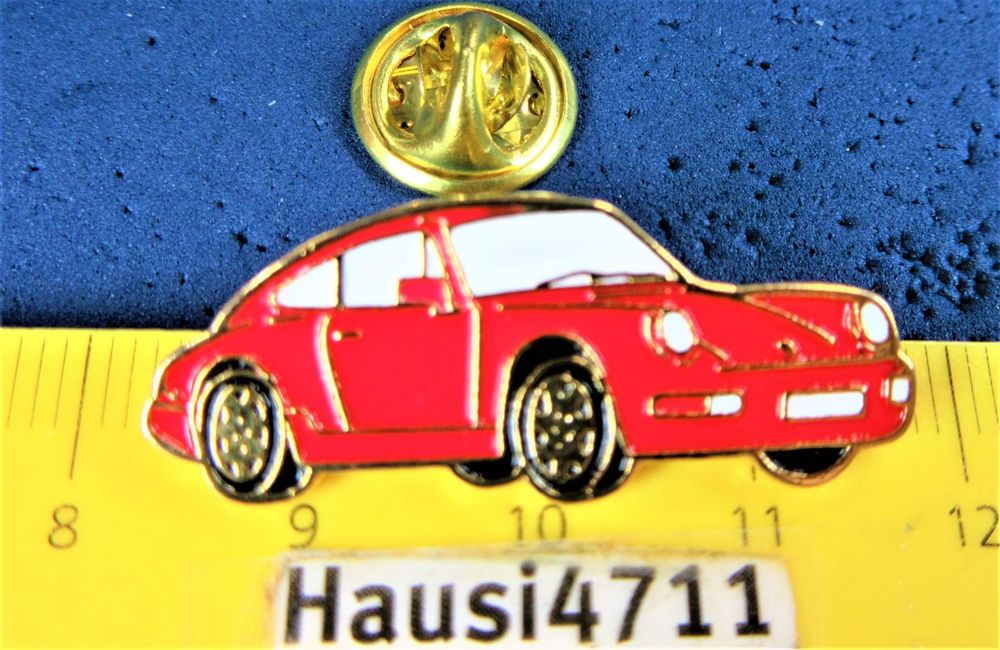 PORSCHE 911 ROT SPORT-CAR AUTO PIN | Kaufen auf Ricardo