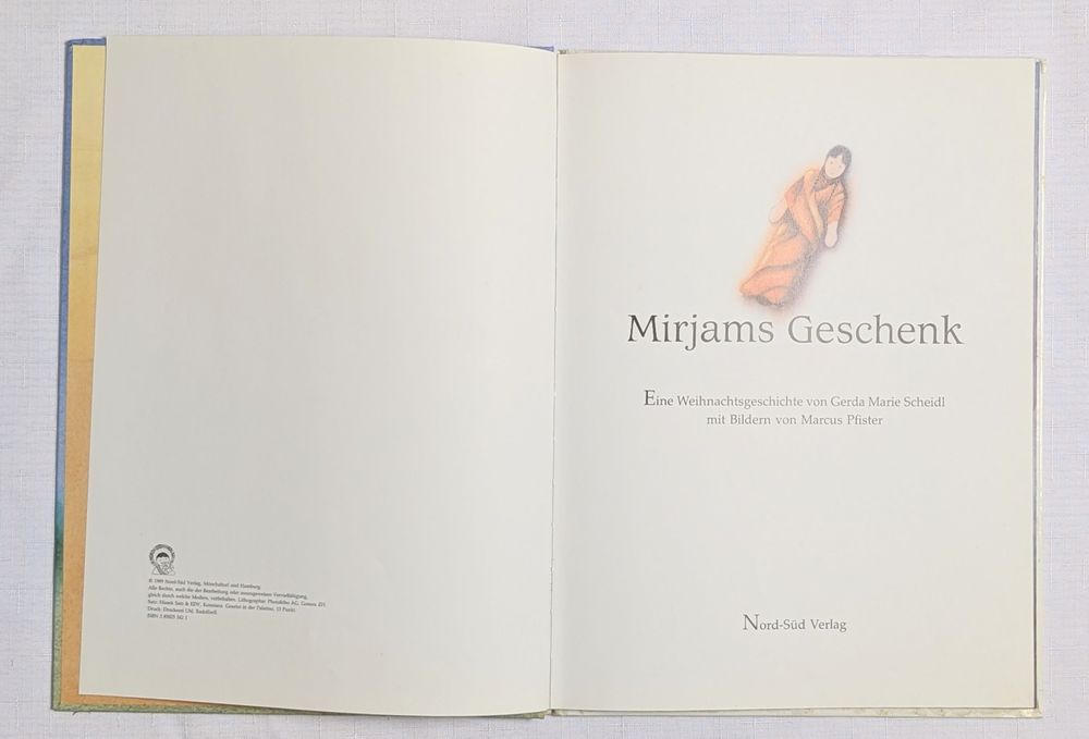 Mirjams Geschenk Eine Weihnachtsgeschichte - Marcus Pfister (Neu ...