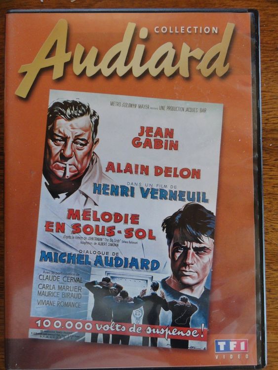 Audiard Mélodie en sous-sol Jean Gabin / Alain Delon | Kaufen auf Ricardo