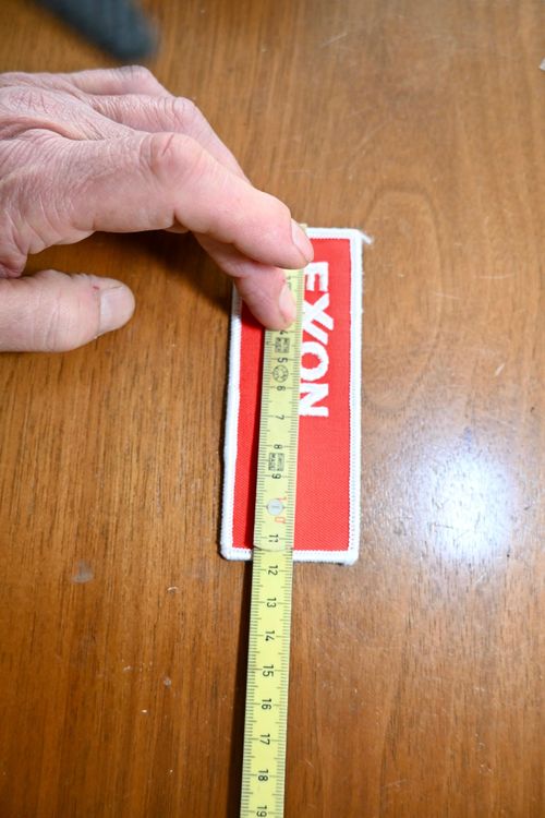 Vintage Exxon Gas Station Uniform Patch badge (Gebraucht) in ...
