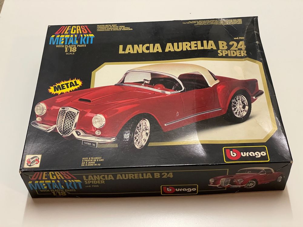 BBurago Lancia Aurelia B24 Spider 1/18 | Kaufen auf Ricardo