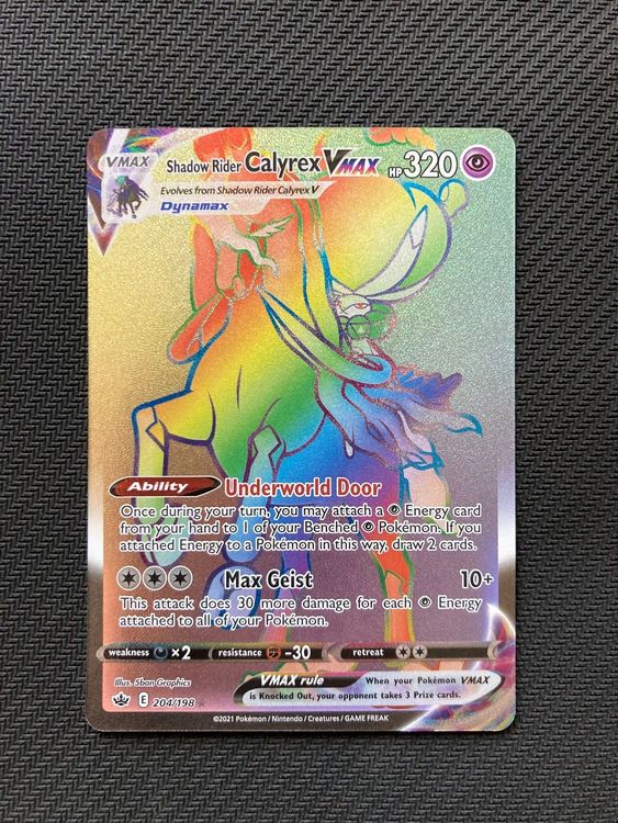 Pokemon - Shadow Rider Calyrex VMAX | Kaufen auf Ricardo