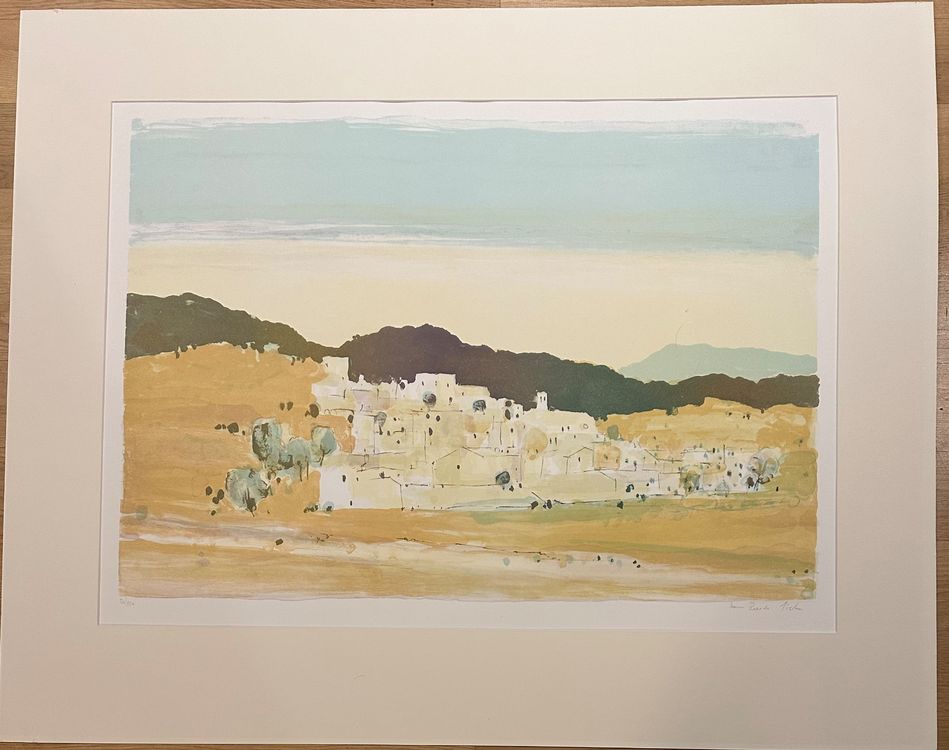 Hans Ruedi Sieber (1926-2002) Grosse Litho Handsig (Gebraucht) in Hochdorf für CHF 20 – mit ...