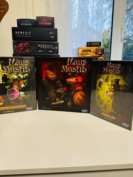 Maus + Mystik mit 2 Erweiterungen (Neu (gemäss Beschreibung)) in Winterthur für CHF 90 – mit ...