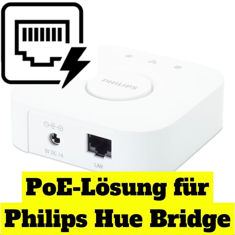 PoE Splitter für Philips Hue Bridge (Neu (gemäss Beschreibung)) in Berg ...