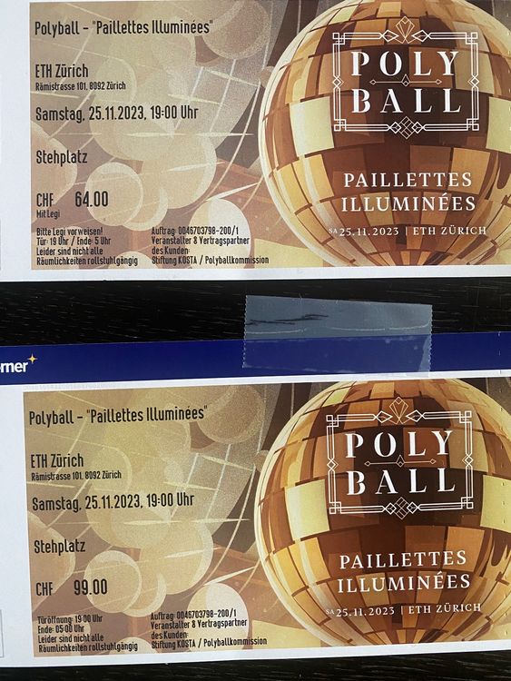 Polyball Tickets 2023 Stehplätze (Neuf (Voir description)) à ...