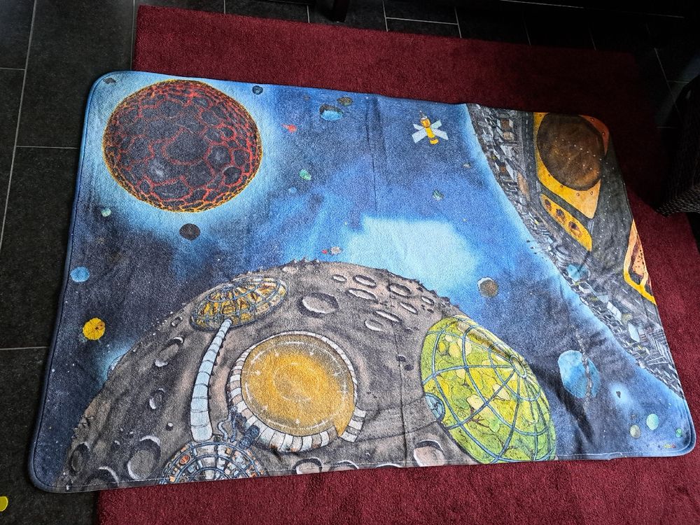 Spielteppich Weltraum JAKO-O, 130x190 cm (Gebraucht) in Bergdietikon ...