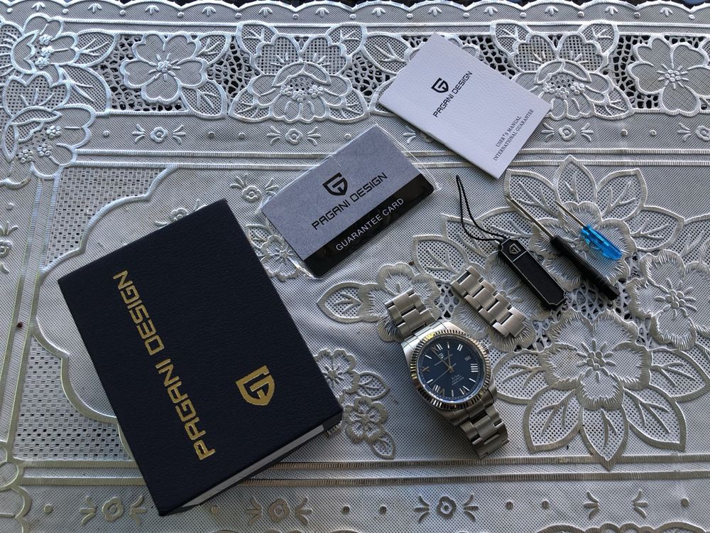 PAGANI DESIGN HOMMAGE DATEJUST ICE BLUE | Kaufen auf Ricardo