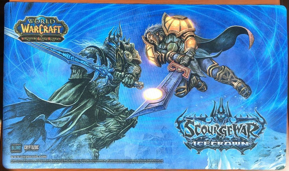 World of Warcraft WoW TCG Playmat WOTLK Icecrown Neu | Kaufen auf Ricardo