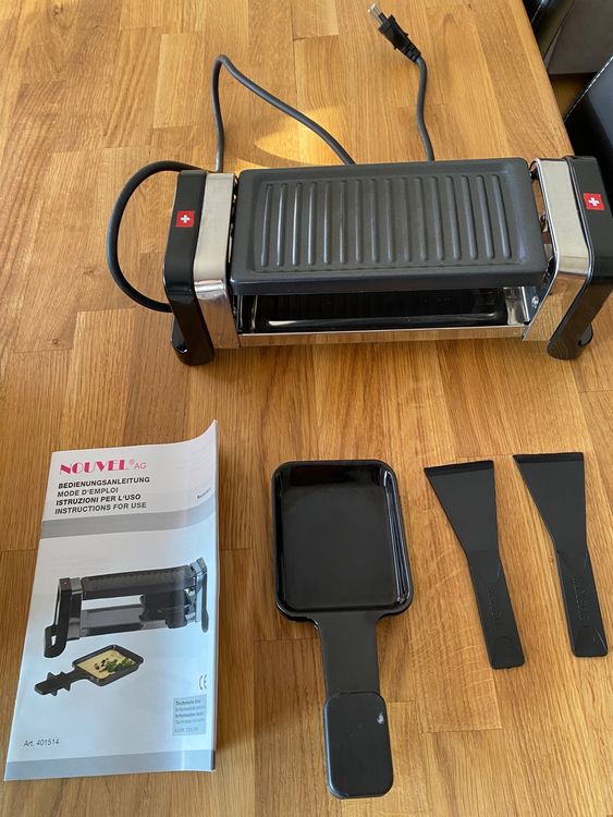 Raclette Set für zwei | Kaufen auf Ricardo