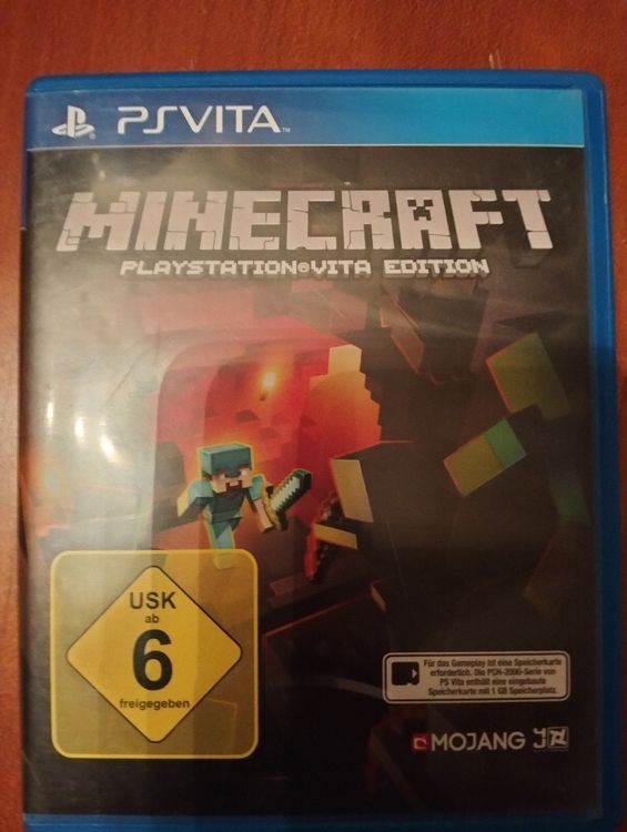 Minecraft Ps Vita (Gebraucht) in für CHF 11 – mit Lieferung auf Ricardo ...