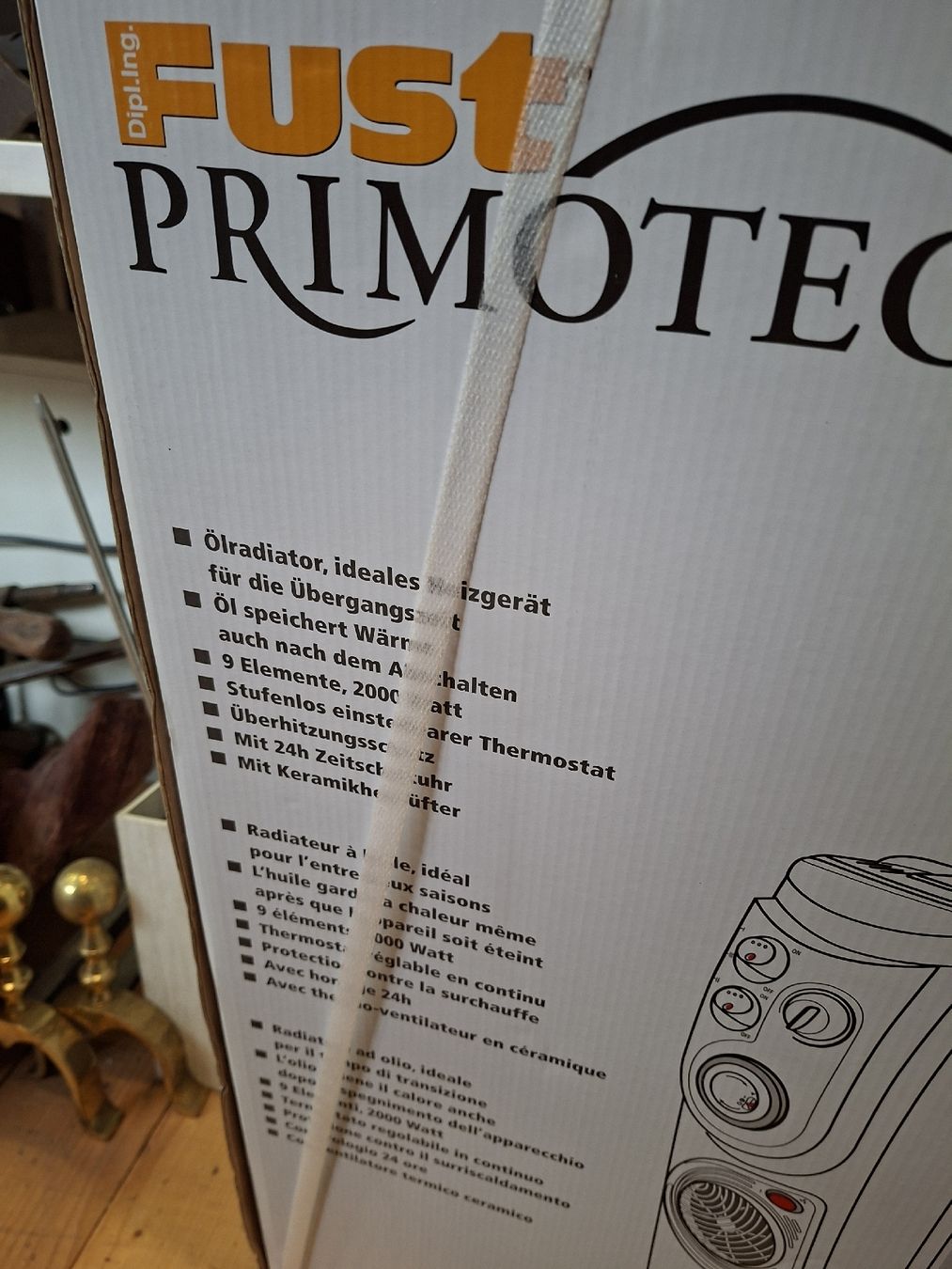 Ölradiator Fust Primotecq OR 900 T&L - Neu (Neu (gemäss Beschreibung ...