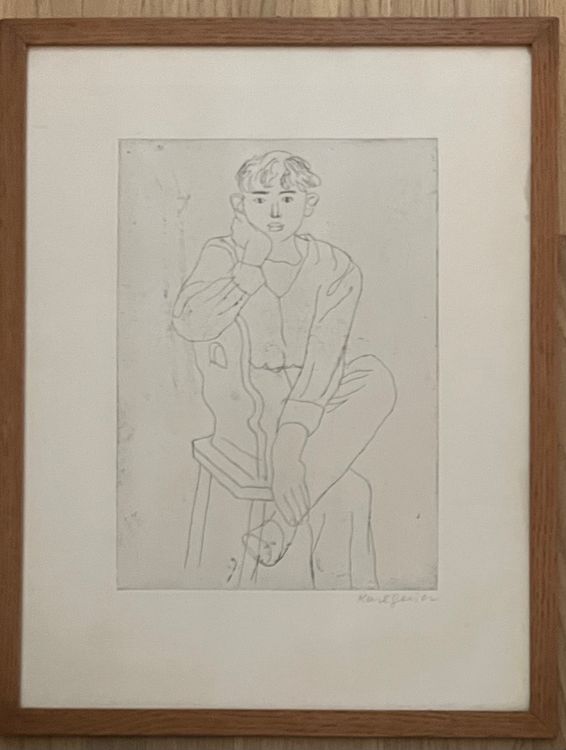 Karl Geiser (1898-1957) Radierung Handsig | Kaufen auf Ricardo