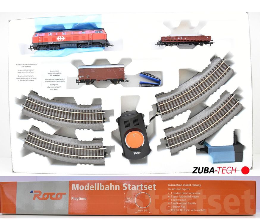 Roco 41138 Modellbahn Startset H0 GS mit OVP (Neu (gemäss Beschreibung ...