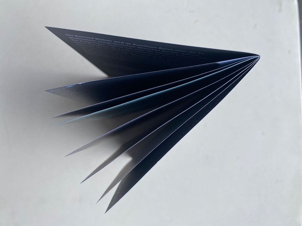 GERHARD RICHTER - EXHIBITION BOOKLET/ GUIDE - KUNSTKLASSIKER | Kaufen auf Ricardo