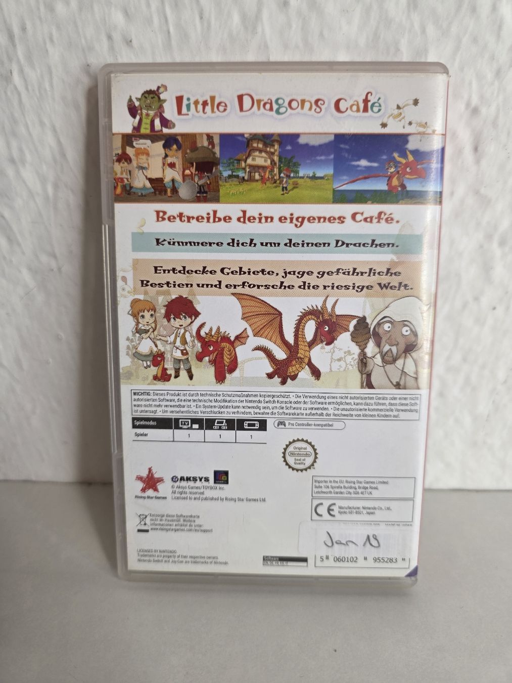 Little Dragons Cafe - Nintendo Switch Game - Fun 4 Kids (Gebraucht) in ...