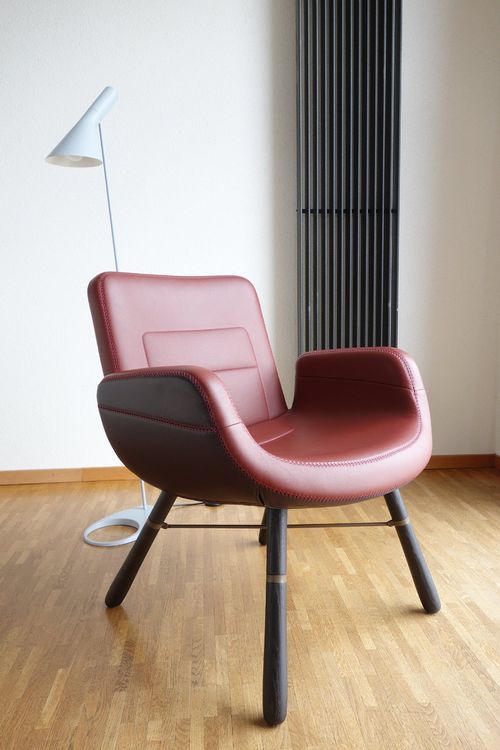 Vitra East River Chair Leder, Hella Jongerius (Neu (gemäss Beschreibung ...