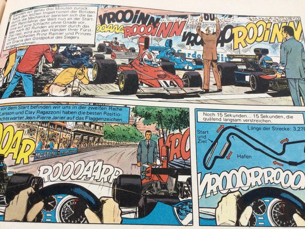 Formel 1 Comic Der Weltmeister Michel Vaillant Regazzoni | Kaufen auf ...