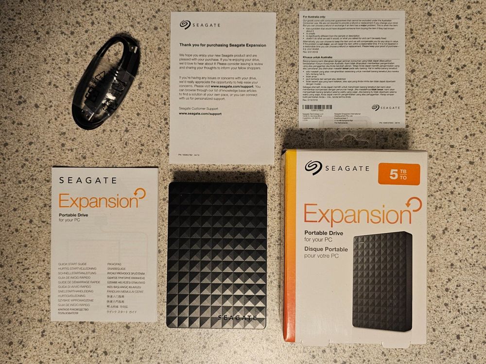 Externe 2,5“ Harddisk 5 Terabyte USB 3 - Seagate (Gebraucht) in ...
