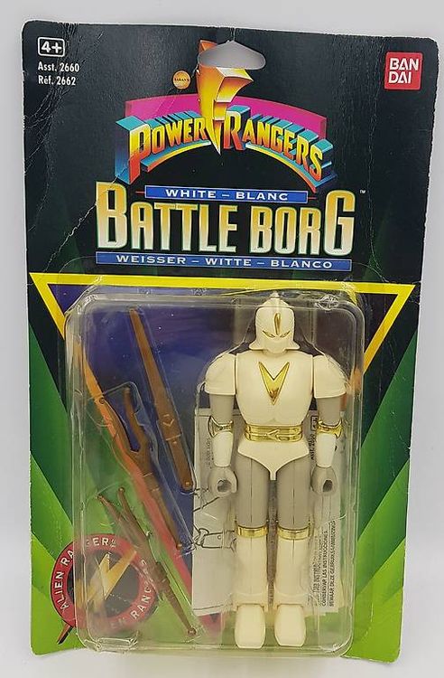 Power Rangers - Battle Borg Blanc - Bandai 1995 (Gebraucht) in St ...