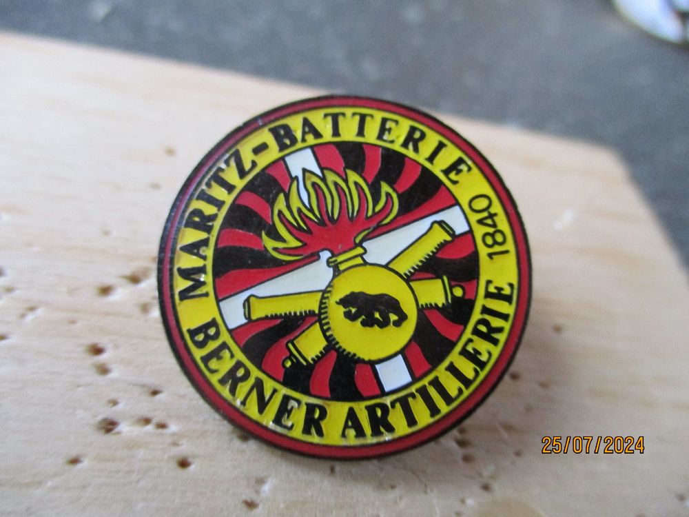 Bern Berner Maritz Batterie Artillerie Militär Pin Limitiert (Neu ...