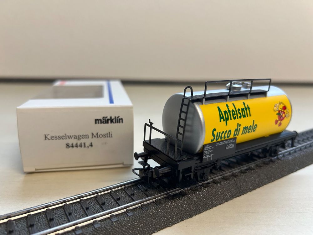 Märklin 84441.4 Apfelsaft Kesselwagen Mostli SBB H0 (Neu und ...