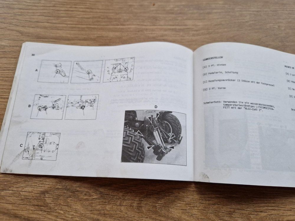 Original Betriebsanleitung Bucher Polytrac 40 Traktor (Gebraucht) in ...