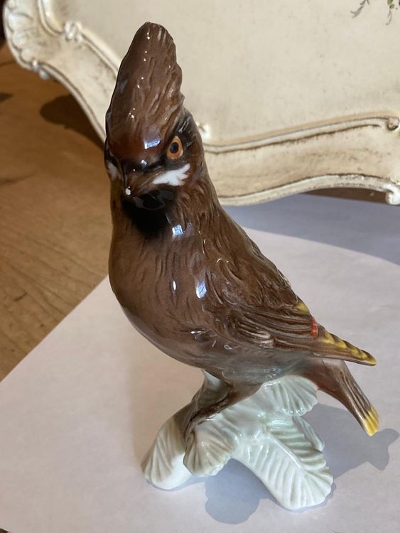 Goebel Seidenschwanz, Vogelfigur aus Porzellan (Gebraucht) in ...