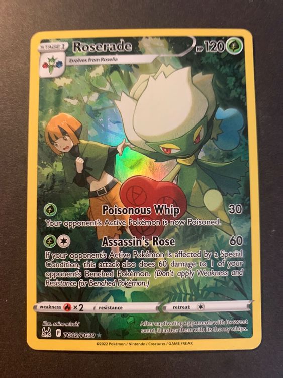 Roserade tg2/tg30 carte Pokémon | Kaufen auf Ricardo