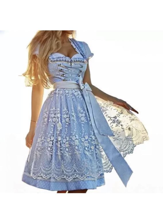 + NEU Damen Dirndl Set Trachtenkleid Oktoberfest Grösse XXl (Neu und originalverpackt) in ...