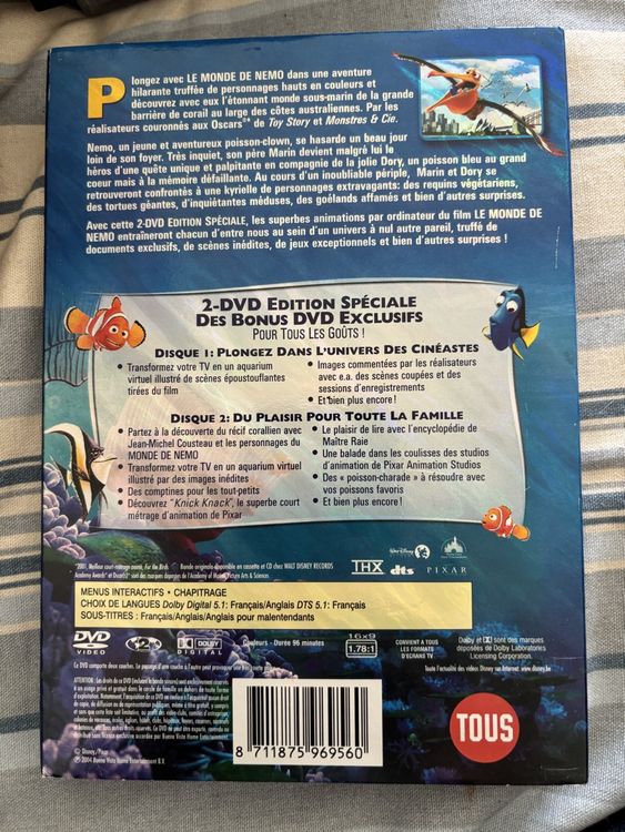 Le monde de Nemo 2 dvd édition spéciale (Neuf (Voir description)) à ...
