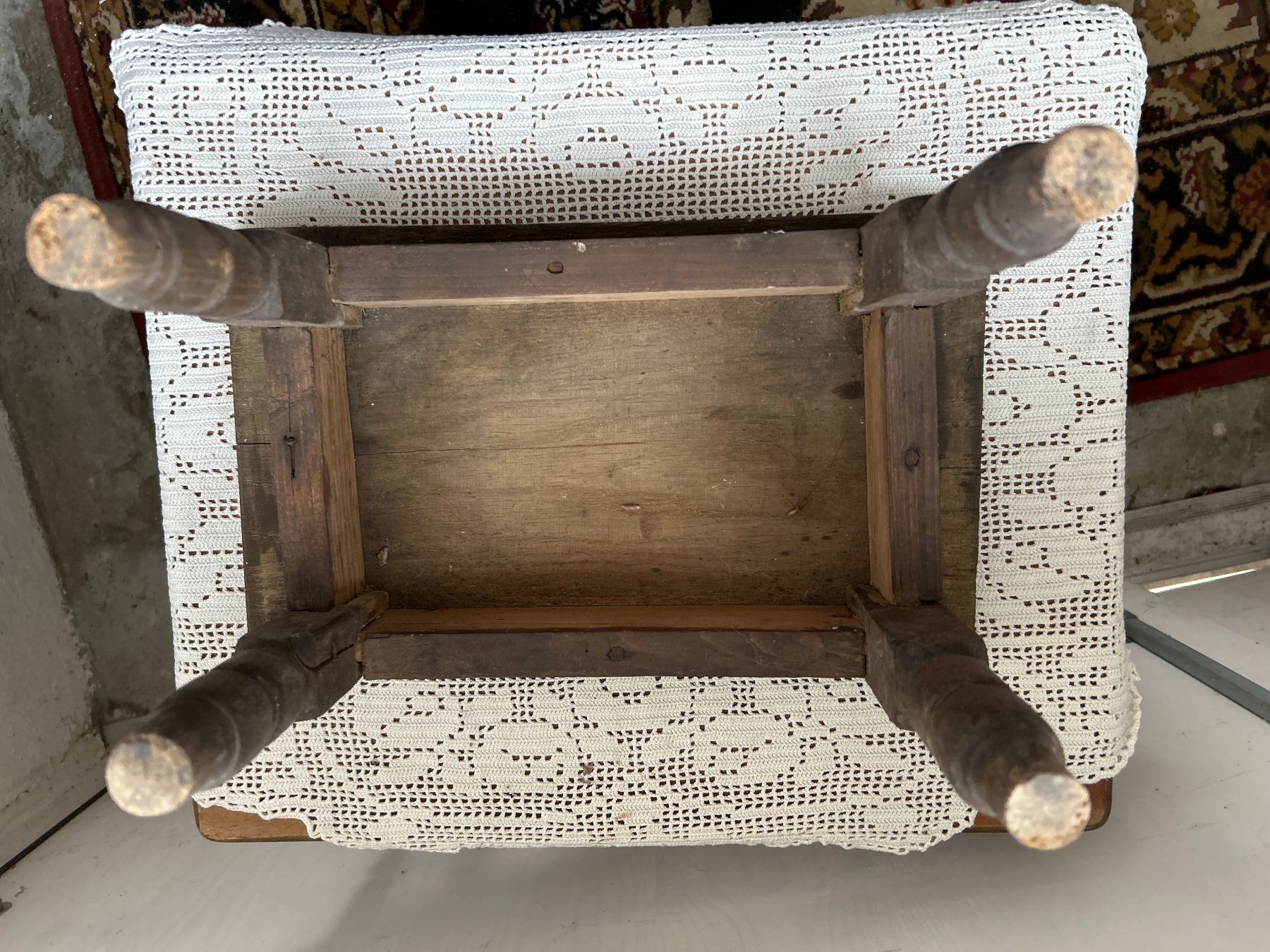 Antiker Holz Schemeli / Fussbankli - Unikat für Deko! (Gebraucht) in ...