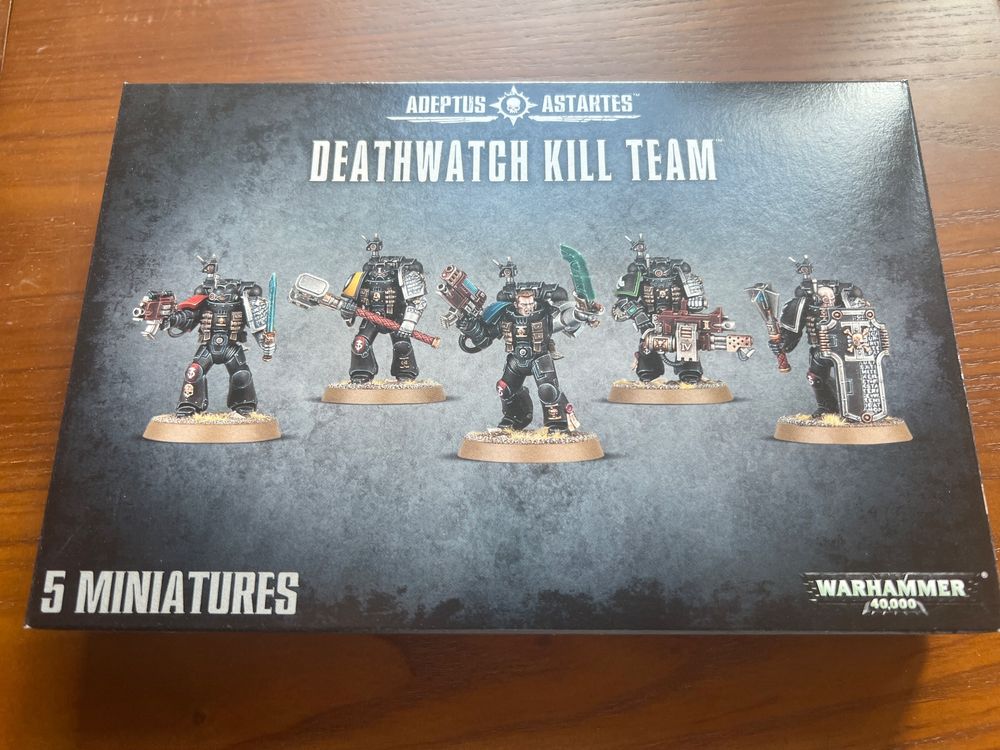 Warhammer 40k Space Marine Deathwatch killteam 2nd box (Neu und ...