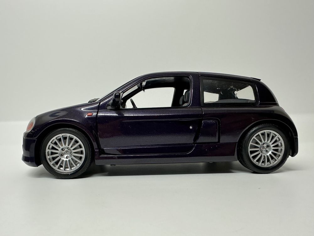 Renault Clio V6 1:18, violet, Eagle Collectibles, mit OVP (Gebraucht ...