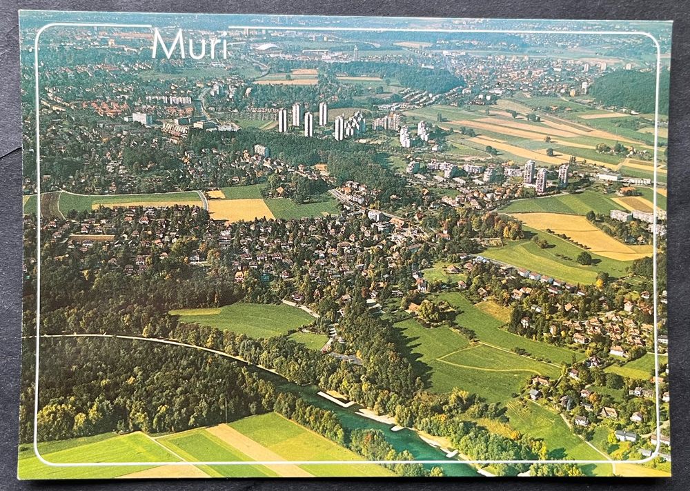 Muri bei Bern / Flugaufnahme ca. 1990 | Kaufen auf Ricardo